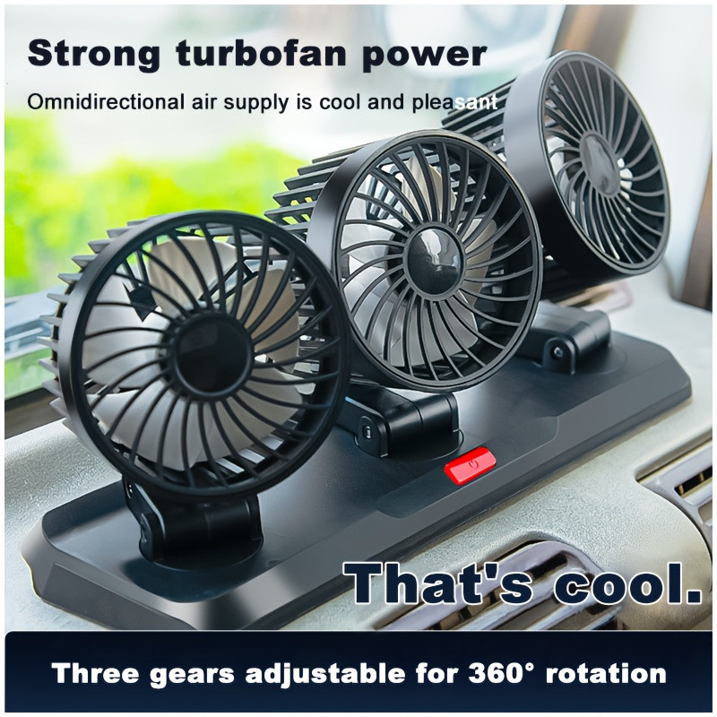 Electric fan for car/car fan usb type/adjustable vehicle fan/mini ...