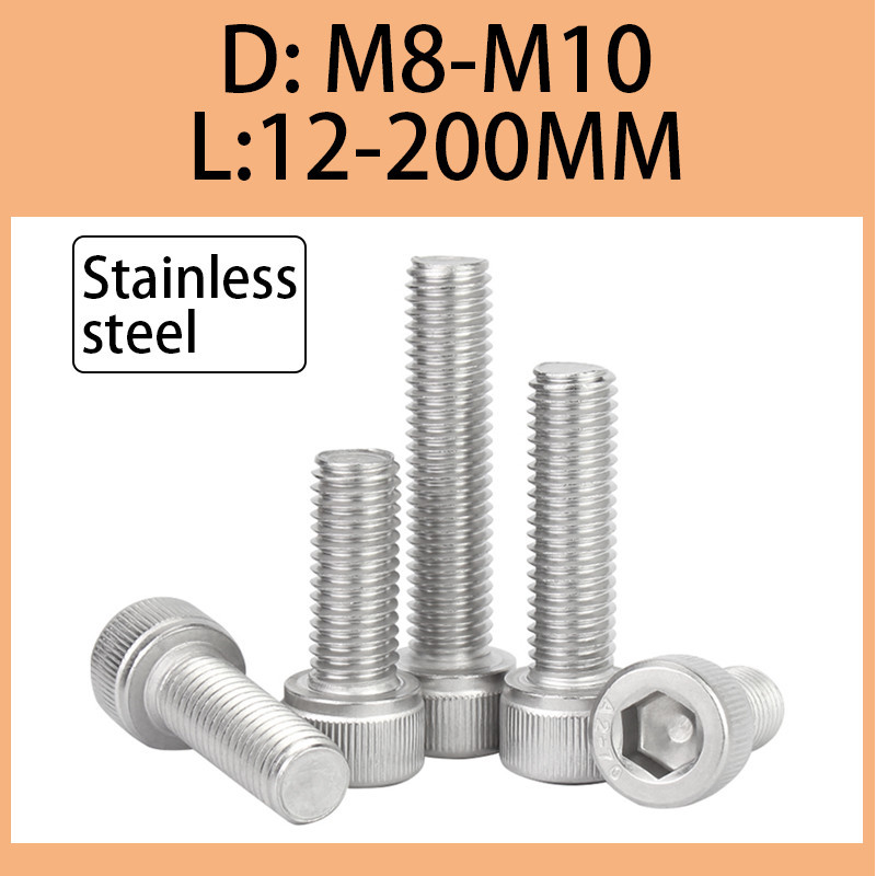 Allen Bolt Allen Capscrew STAINLESS ALLEN CAPSCREW 304 M8/M10 | Shopee ...