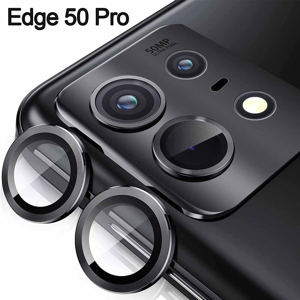 3D Curved Camera Protective Glass For Motorola Edge 50 Pro 5G Metal ...