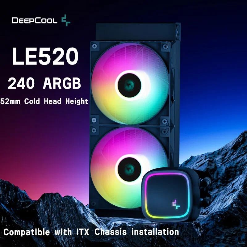 Deepcool LE520 LE720 CPU AIO Cooler ARGB Desktop Computer Liquid ...