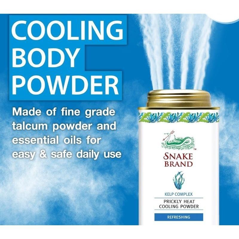 Snake Brand Cooling Powder classic, lavender Wild Thanaka Size 140g ...