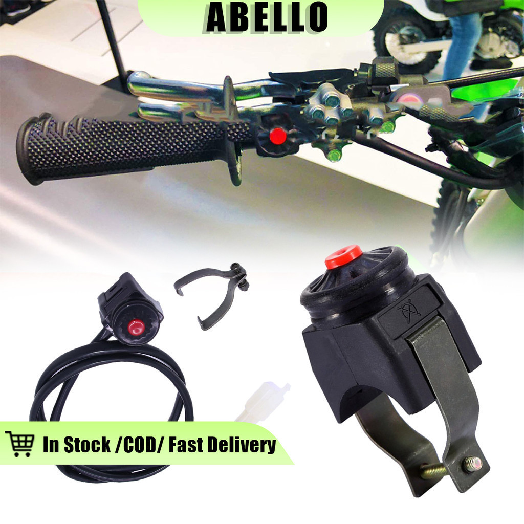 Switch for Motorcycle Universal Motorcycle Kill Switch Red Push Button ...