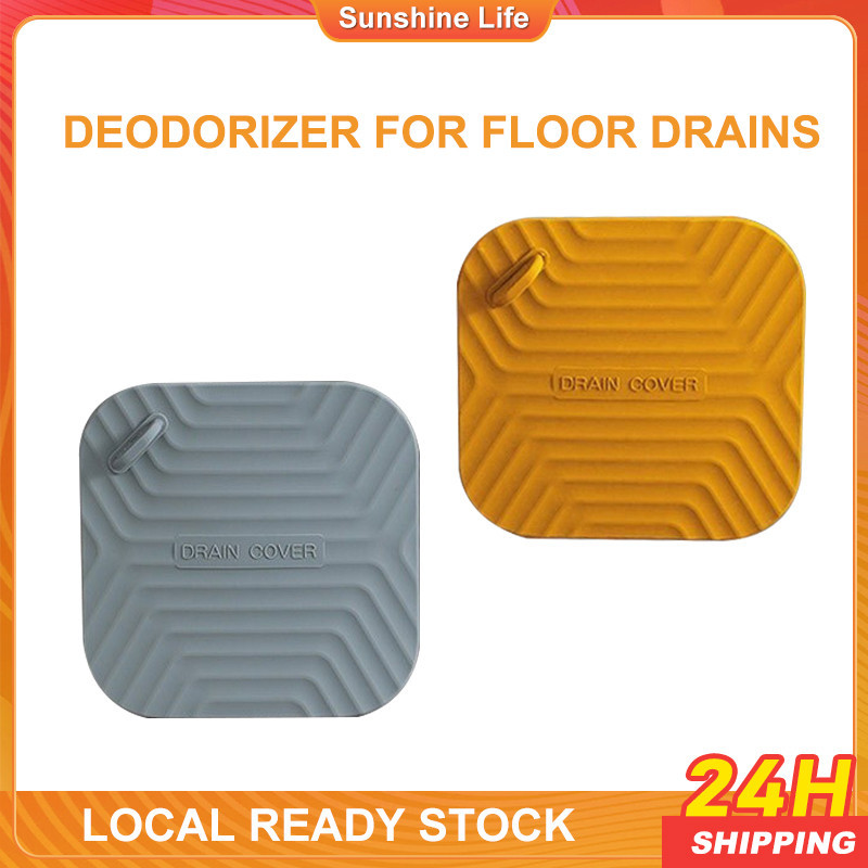 15CM Bathroom floor drain deodorizer silicone pads toilet drain ...