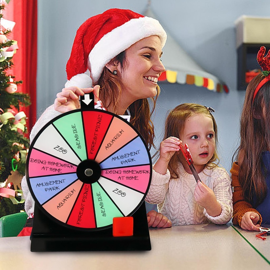 Wheel Prize Spin Game Fortune Party Turn Plate Wall Carnival Raffle The ...
