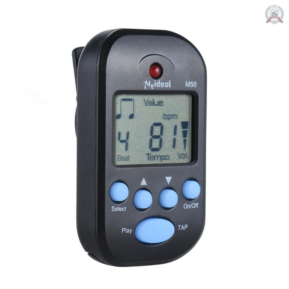 [JOY] Professional Clip on Digital Beat Tempo Metronome LCD Screen ...