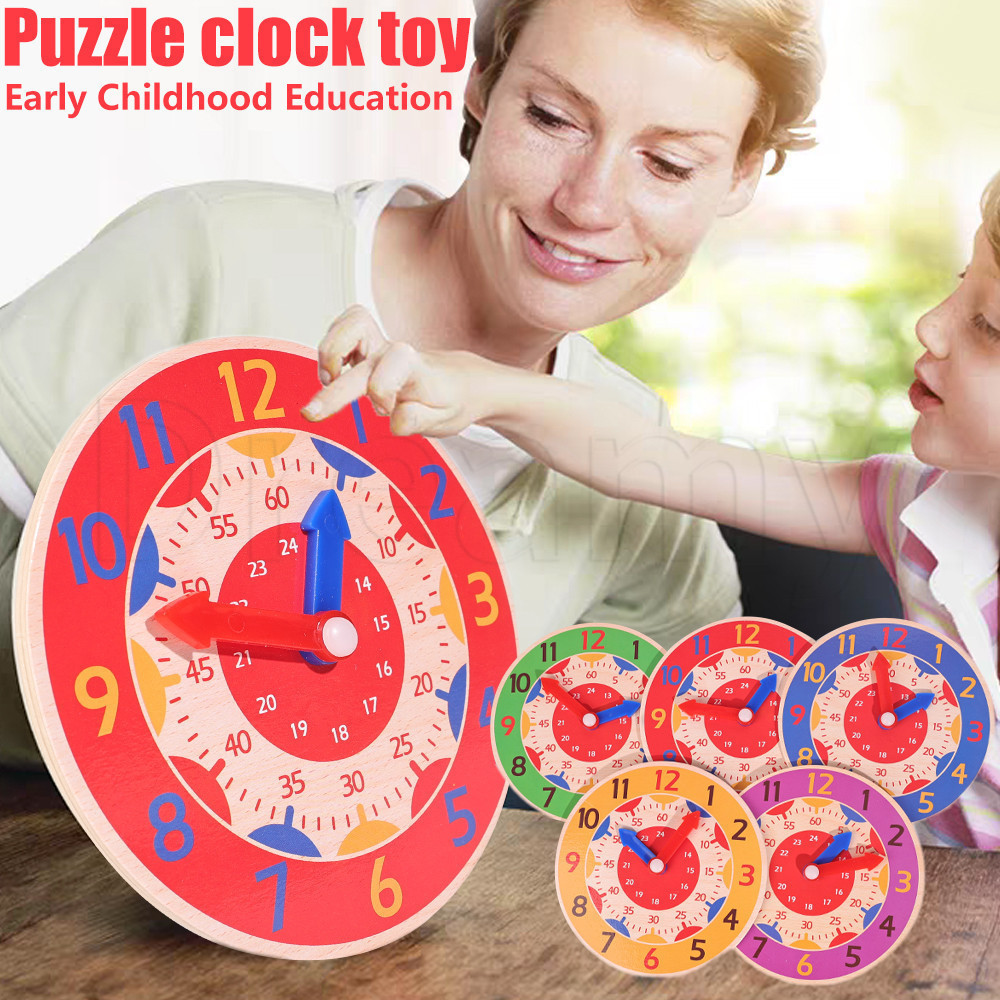 Time Numbers Toy - Children Hour Minute Second Cognition - Montessori ...