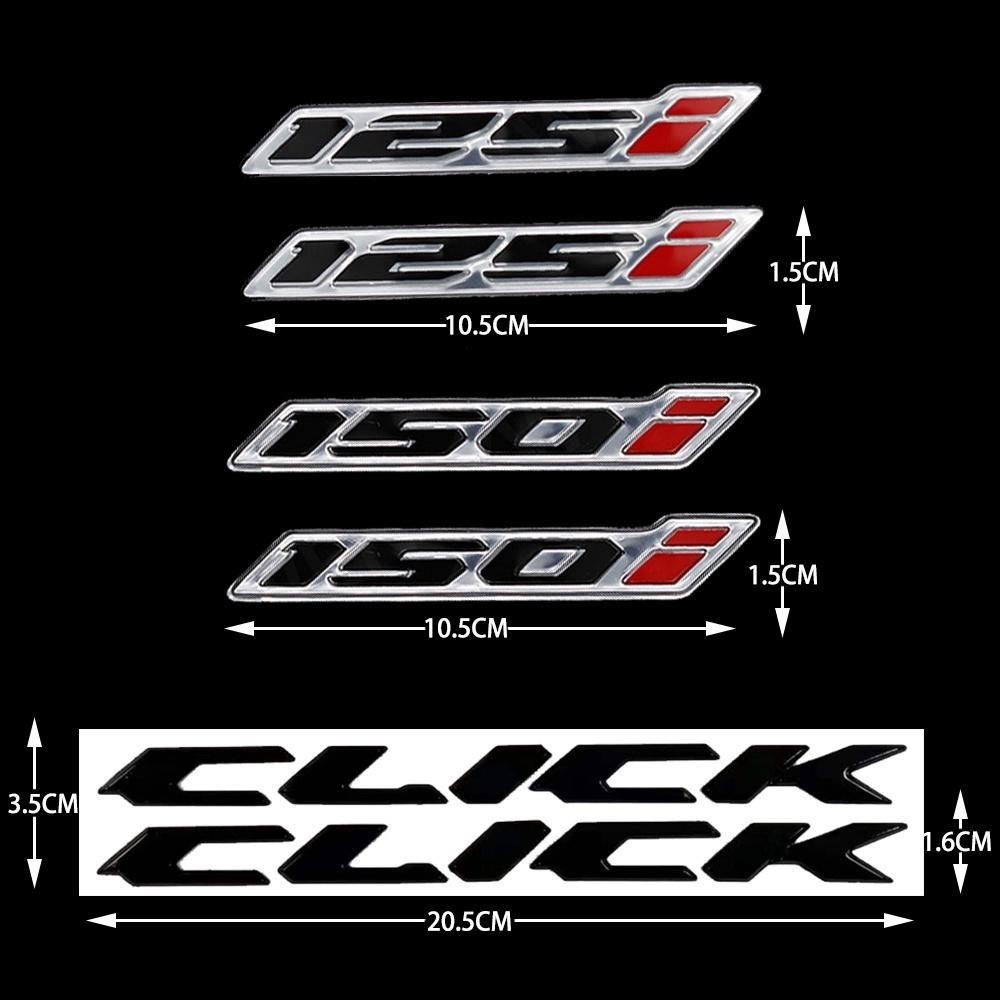 Honda Click 125i Emblem for Honda Click 125 150 V2 for Honda Click 125 ...