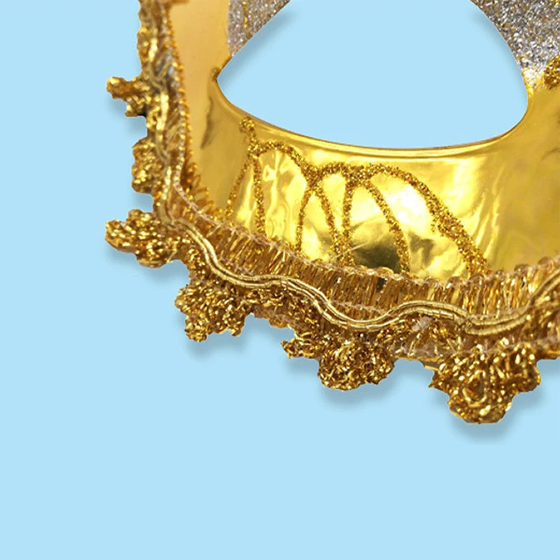 Venetian Masquerade Halloween Indian Mask Cosplay Women Eye Masque Bar ...