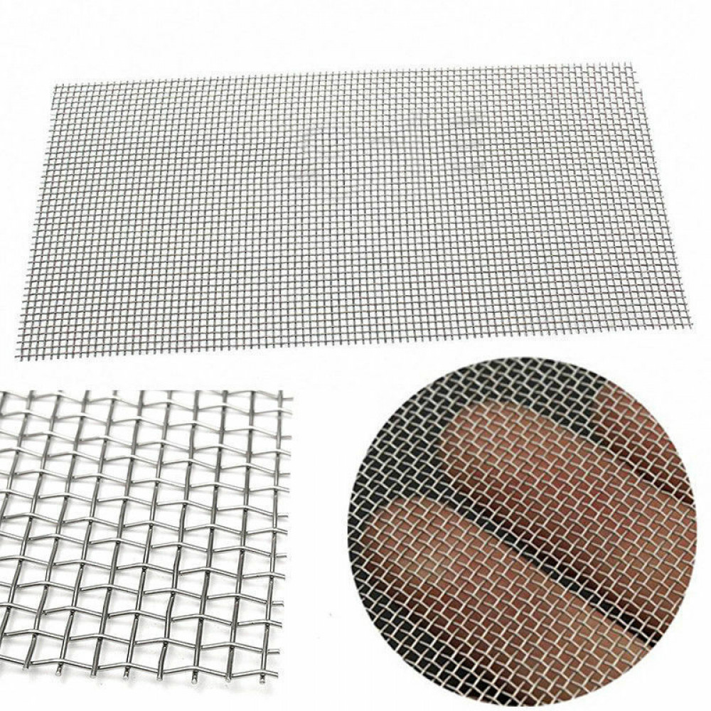 1 Piece 4-400 Mesh 30x30cm Stainless Steel Mesh Filter Mesh Metal Front ...