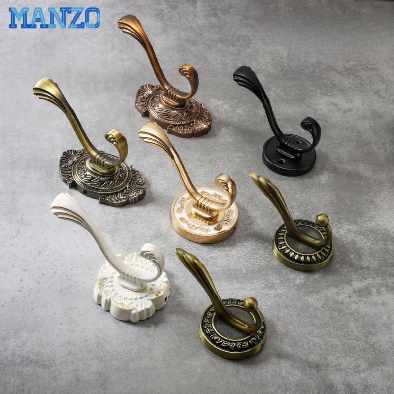 Modern Minimalist European Style Vintage Premium Bathroom Coat Hooks ...