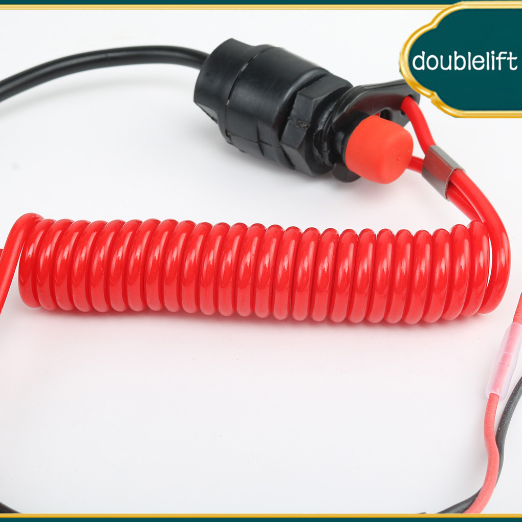 1/2 Stop Switch Universal Portable Push Button Motorcycle Engine ...