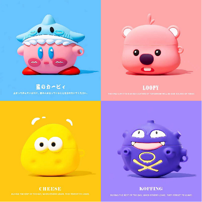 【Stock Ready】Cute Cartoon Karby Earphone Cases Compatible For Xiaomi ...