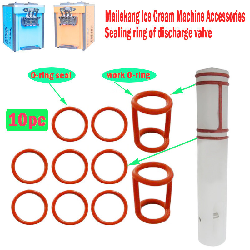 For IcePlus Ice Cream Maker Accessories MK Ice Cream Machine O-Ring ...