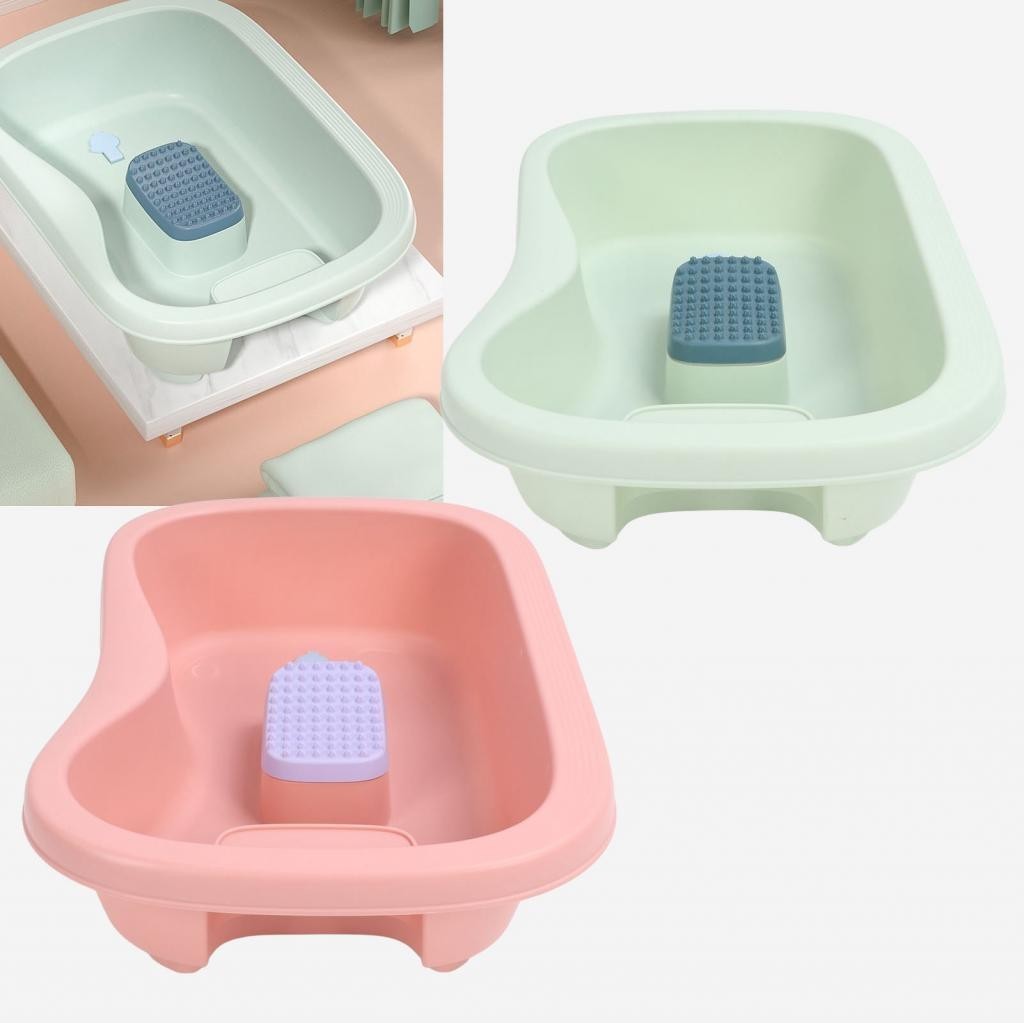 Meyishop Hair Washing Basin Bedside Shampoo Basins Pressure Free Safe ...