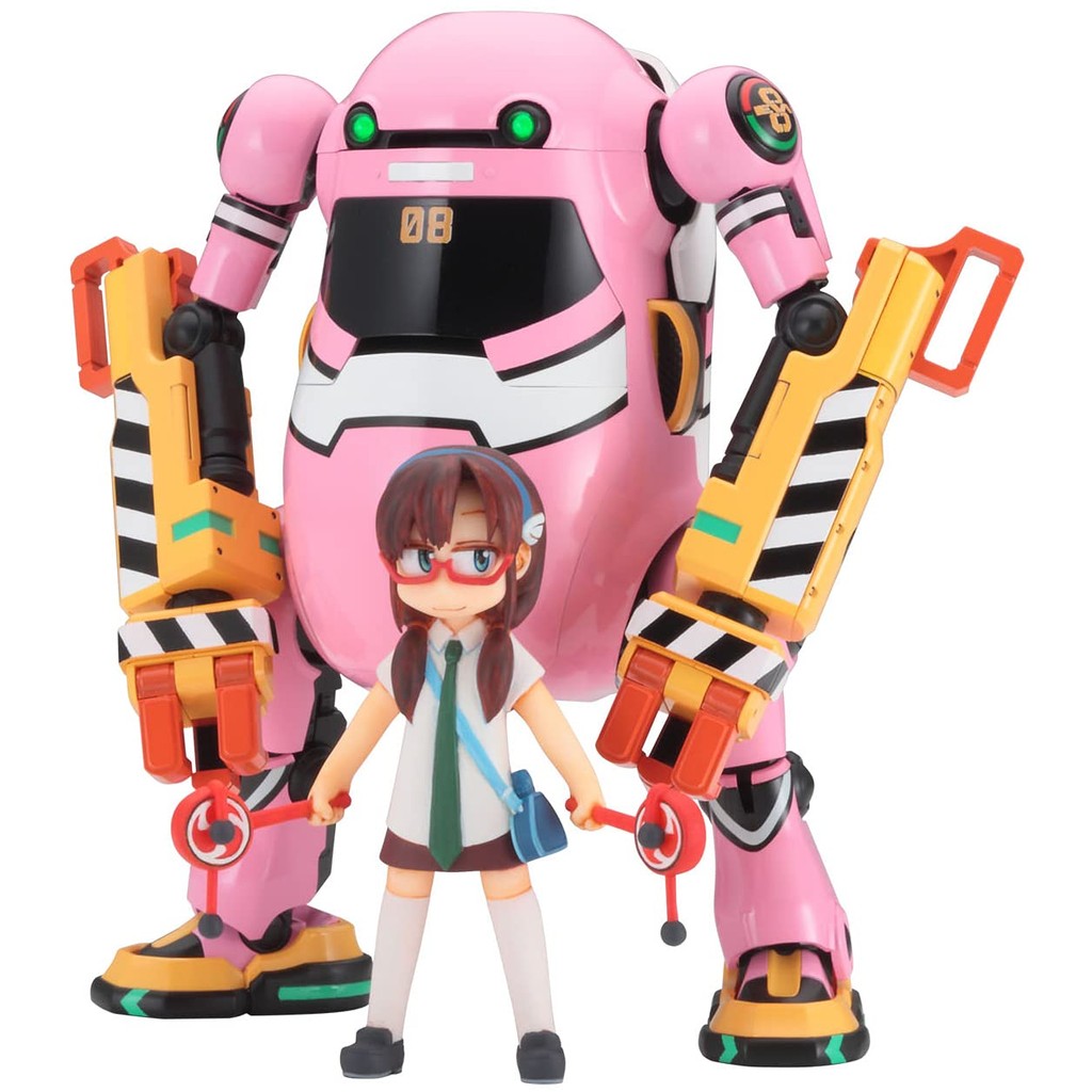 Hasegawa Mechatro Wego Eva Collaboration Series Vol.3 Hachigouki (Power Arm) + Makinami Mari ...