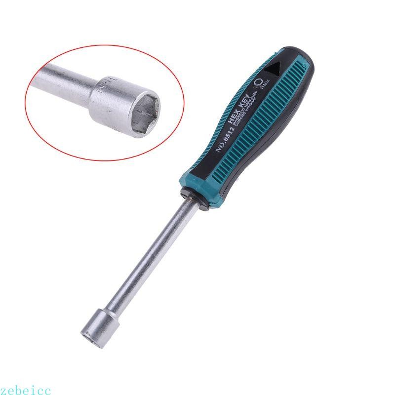 zebeicc Metal Socket Driver Wrench Screwdriver Hex Nut for Key Nutdriver Hand Tool 11mm | Shopee ...