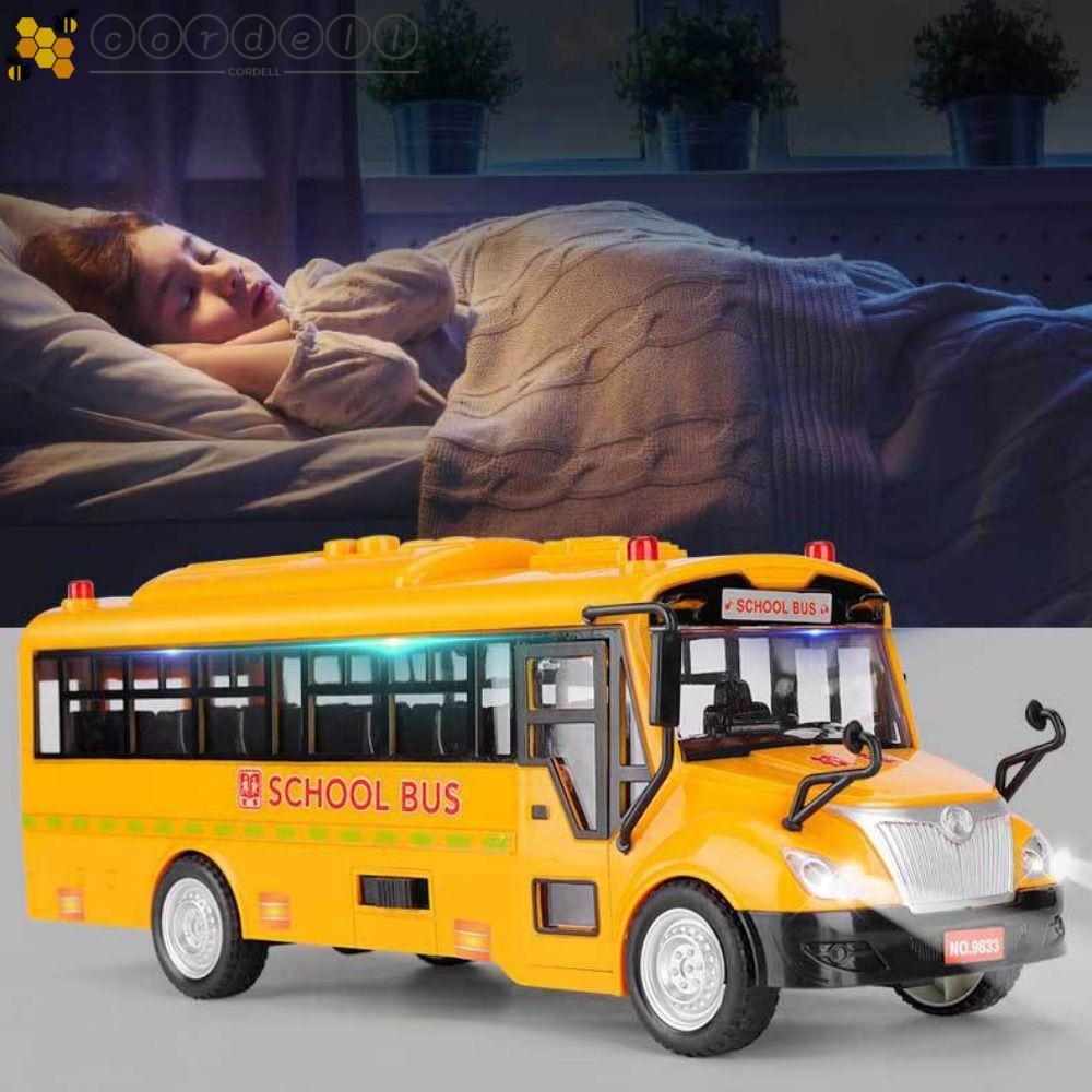 CORDELL Children School Bus Model, Vehicle Model High Imitation Model ...