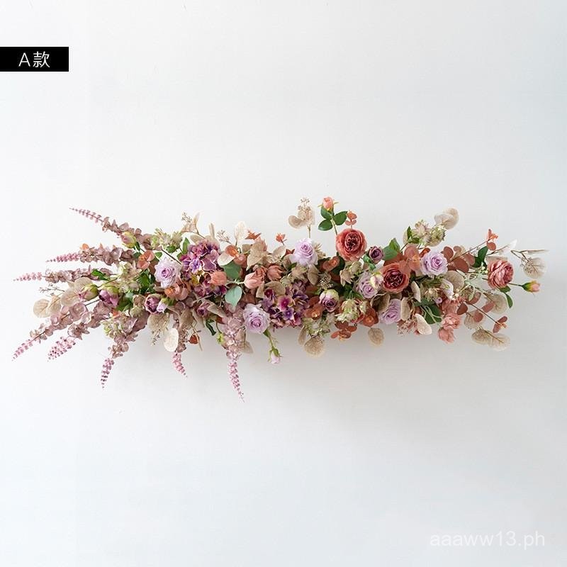 Flower Row Wedding Decorations Arrangement Commercial Display Store Art ...