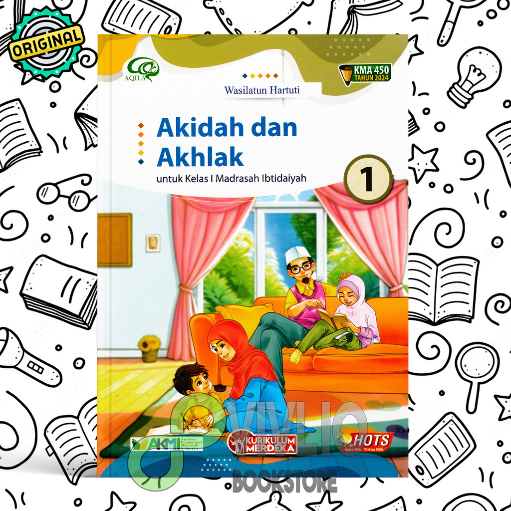 Aqila Aqidah and Morals for Class I Madrasah Ibtidaiyah | Shopee ...