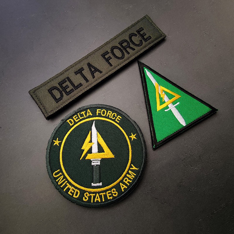 United States Delta Force Morale Badge Delta force Embroidered Chest ...