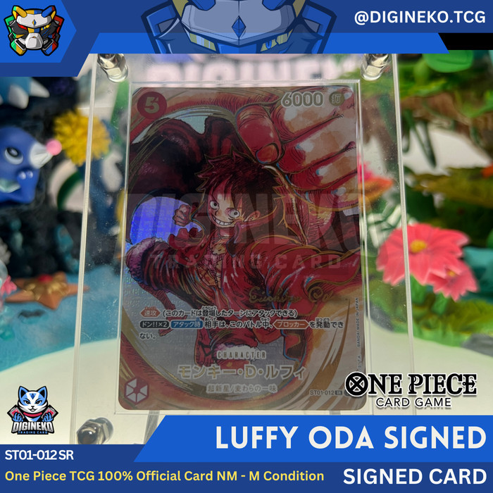 Psr Luffy Oda Signed Special OP05 One Piece TCG OP TCG | Shopee Philippines
