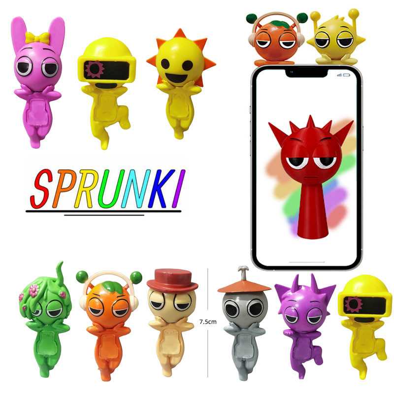 Sprunki Toy Set Incredibox Sprunki X Sonny Angel Hippers Mini Figure ...