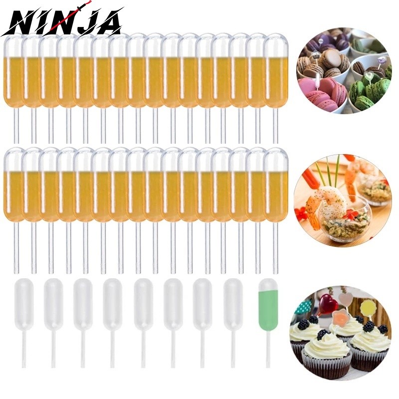 50Pcs Kitchen Dessert Tools for Cake Macaroon Ice Cream Chocolate Fruit ...