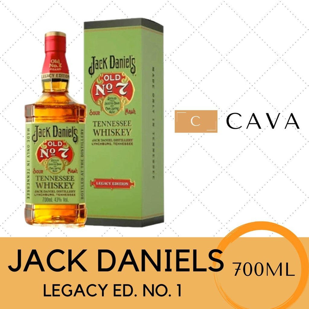 Jack Daniel's Legacy Edition No. 1 700ml with BOX | Shopee Philippines
