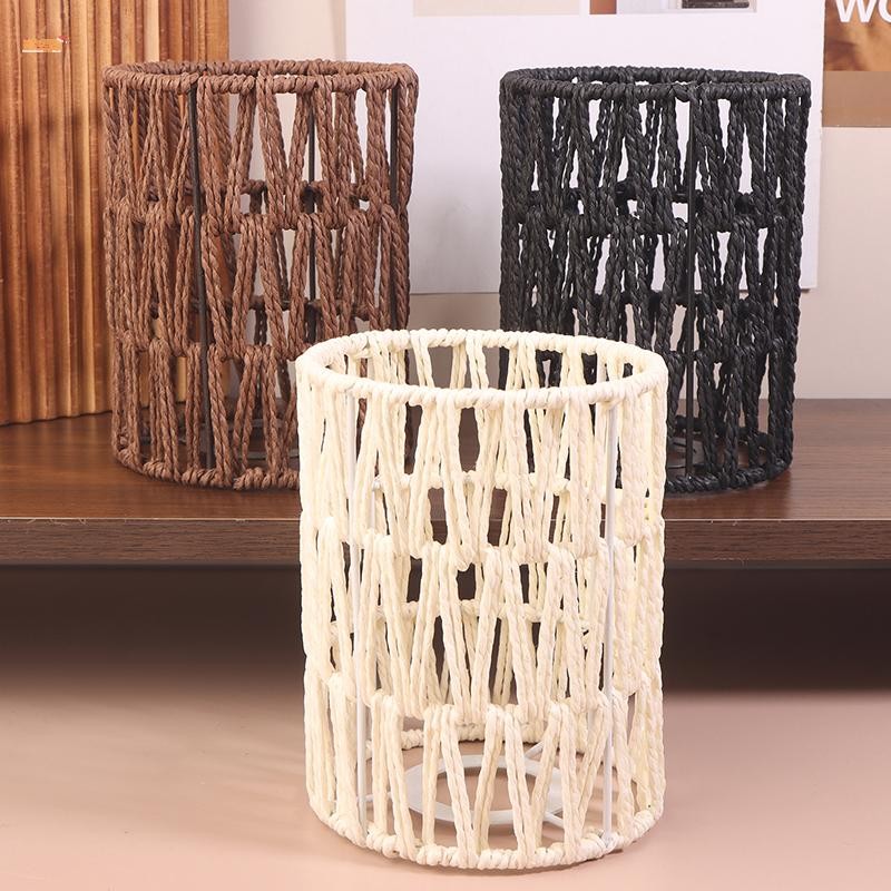 Sweet Rattan Lampshade 11.5x14.5CM Pendant Lamp Shade Bohemian Style ...
