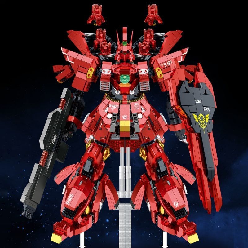 1128 People Collection Compatible Lego Strike Yuanzu Gundam Mecha ...