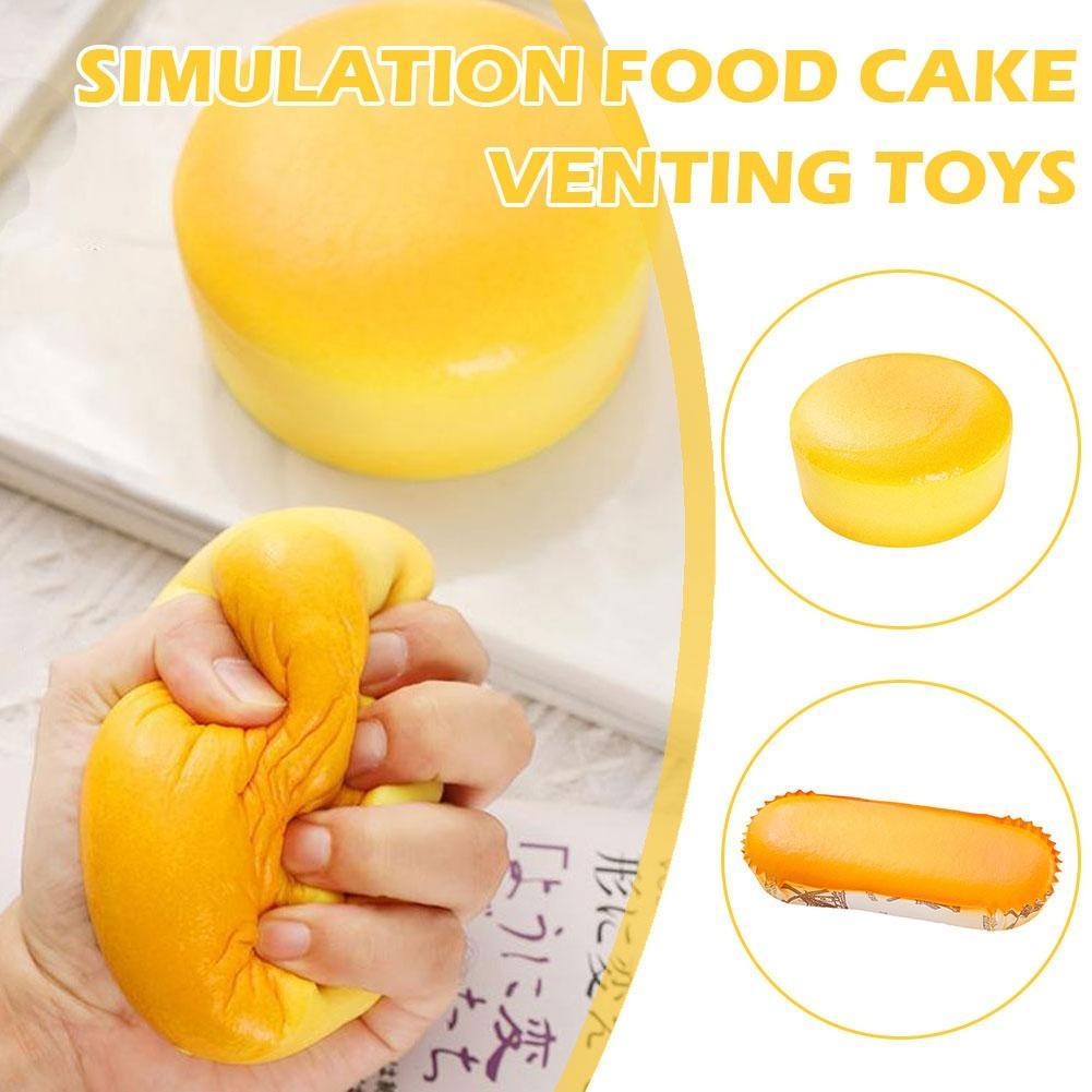 Slow Rebound Simulation Food Cake Decompression Toy Squeeze Stress ...