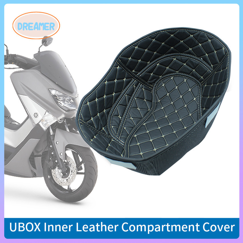 Motorcycle UBOX Inner Compartment Leather Cover for Yamaha Nmax 155 ...