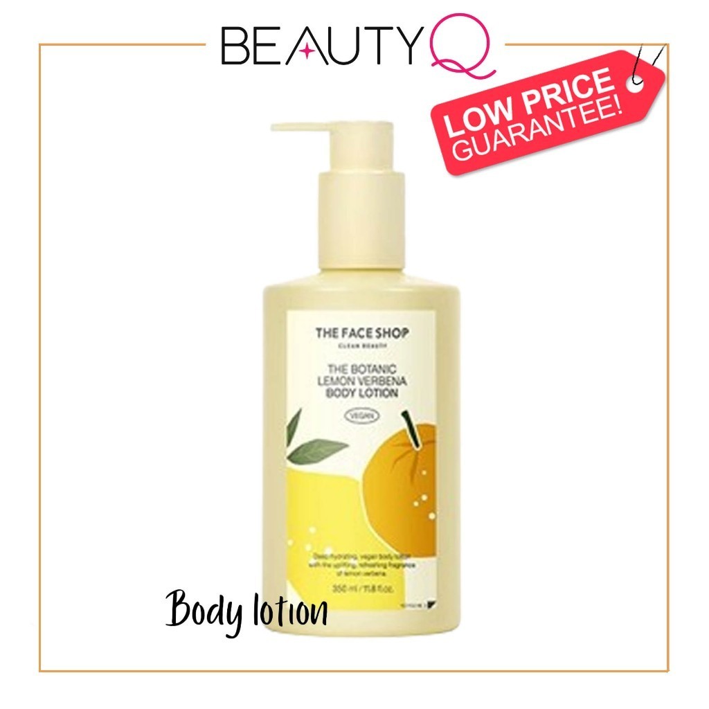The Face Shop The Botanic Lemon Verbena Body Lotion-350ml | Shopee ...