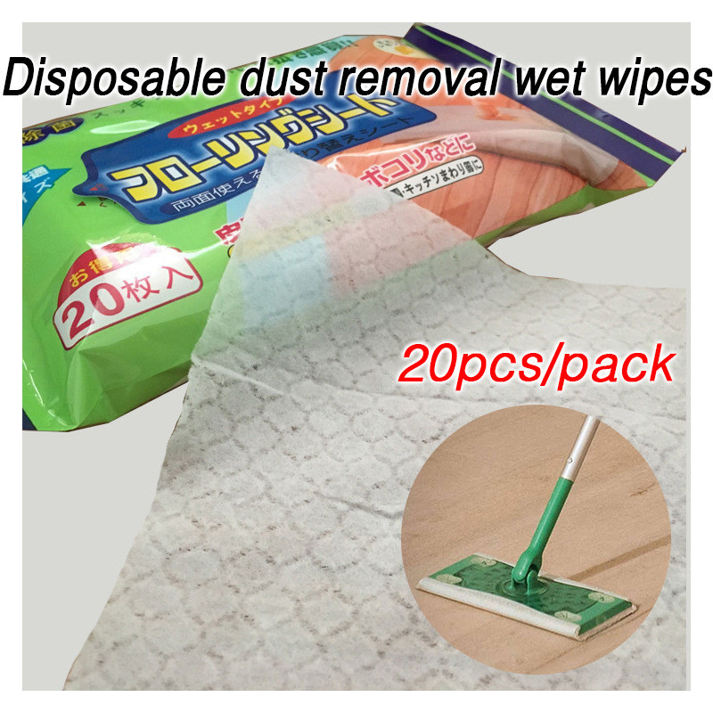 Floor wet wipes, electrostatic dust removal paper, flat mop replacement ...