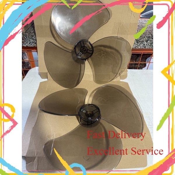 GG+kdk national panasonic electric fan blade 16 inches orig transparent ...