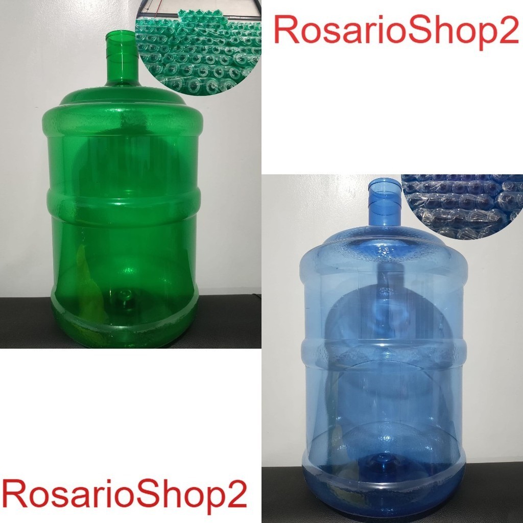 20 Liters / 5 Gallons Round Container Jug Water Dispenser w/ Non-Spill ...