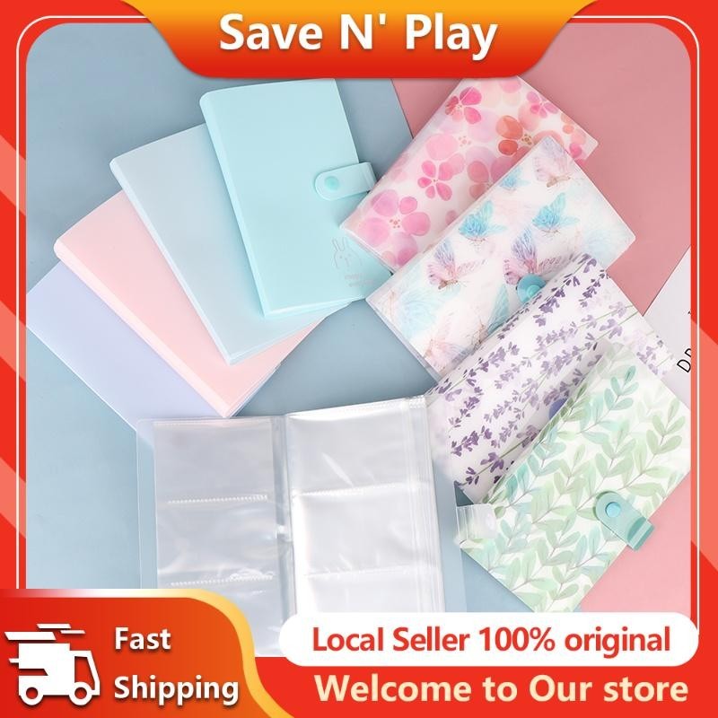 120 / 240Pockets Capacity Lomo Card Holder Photocard Book Card Stock ...