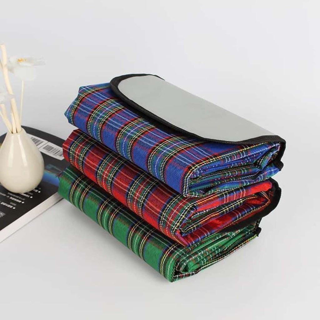 2M X 1.5M Waterproof Picnic Rug Travel Outdoor Camping Beach Mat ...