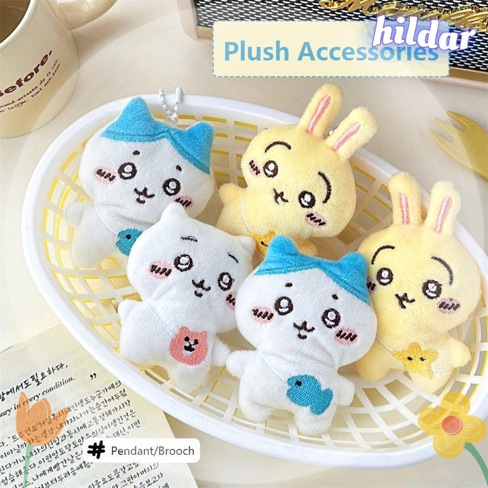 HILDAR Chiikawa Plush Doll, Chikawa Keychain Accessories Plush Bag ...