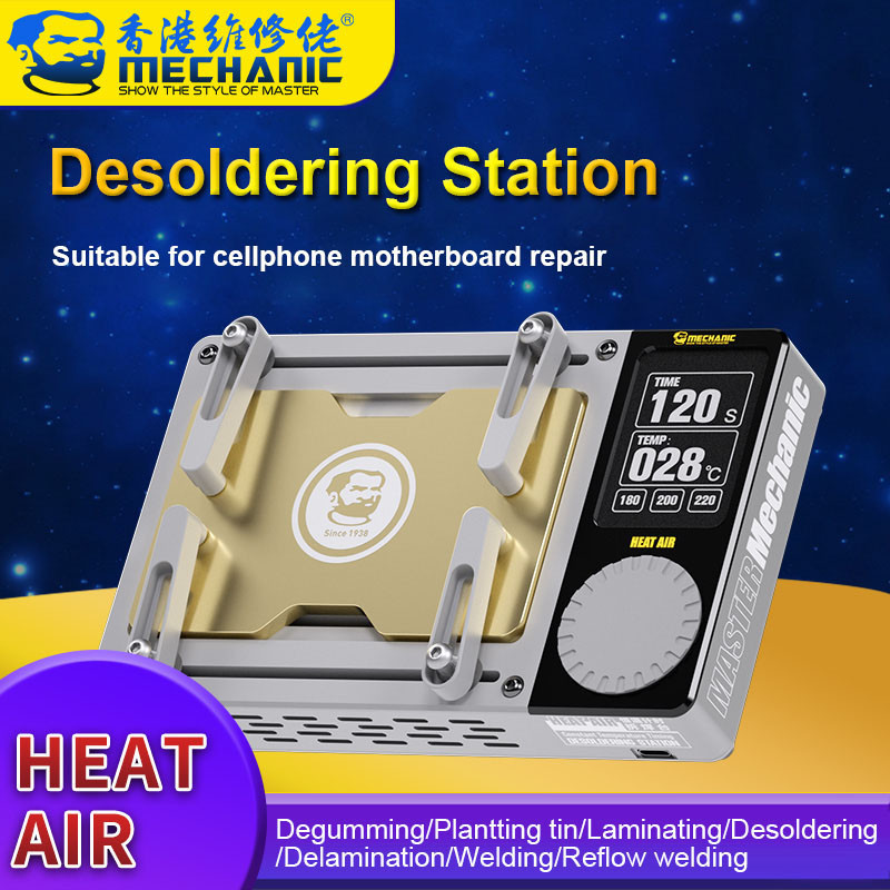 MECHANIC HEAT AIR Preheating Platform For Phone X-15 PM Mobile Phone Motherboard Repair ...