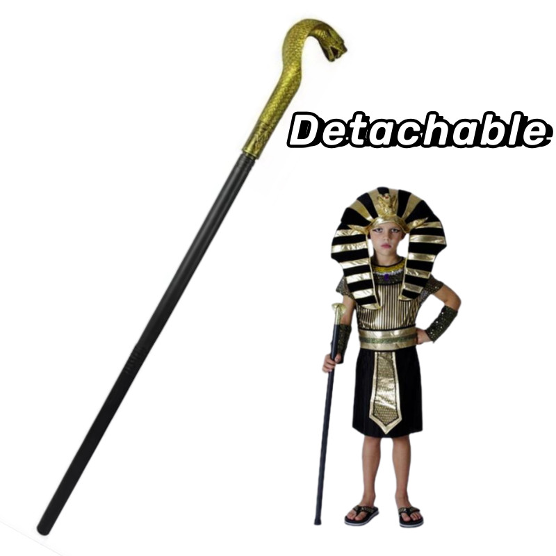 Egyptian Snake Skull Head Pharaoh scepter King Magical Wands Kid ...