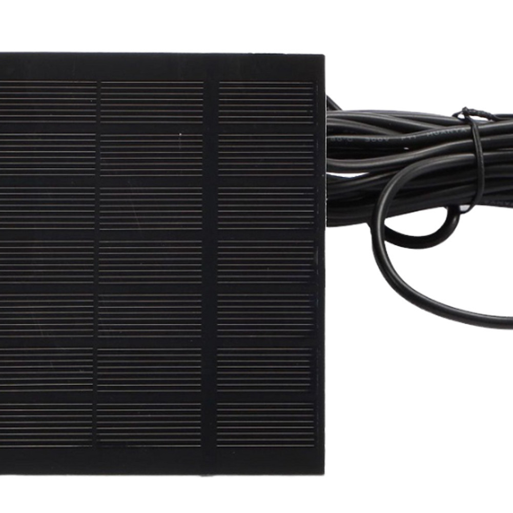 1.2W Solar Fountain Pump Kit with 6 Nozzles Long Cable For Bird Bath ...