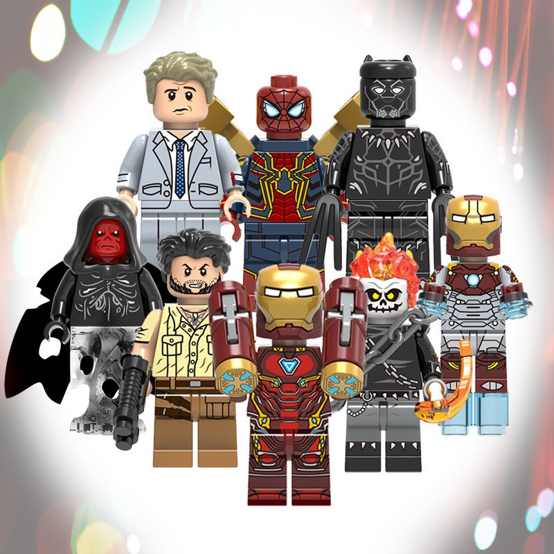 Movie Mini Character Marvel Heroes Series Assemble Mini Building Block ...