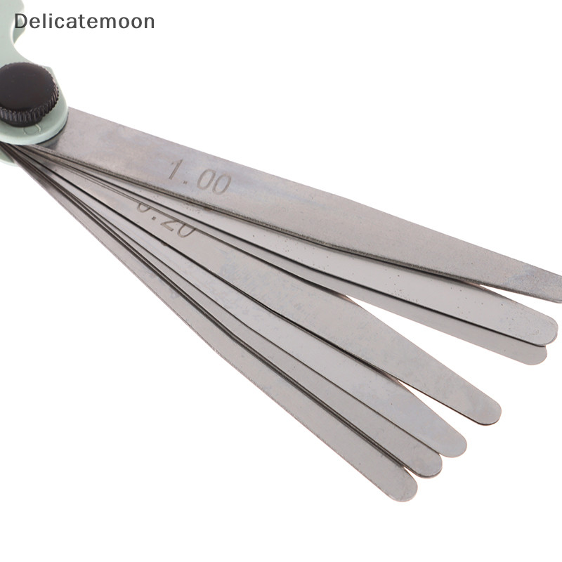 Delicatemoon 14/17 Blades Feeler Stainless Steel Gap 0.05-1.0mm ...
