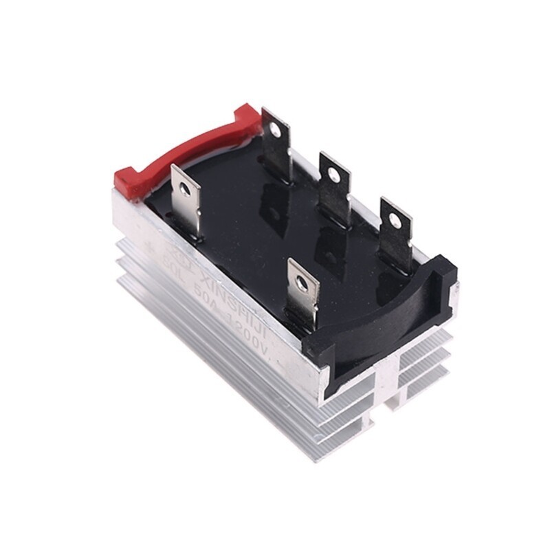 FF-35A 50A 1200V Aluminum Metal Case 3 Phase Diode Bridge Rectifier ...