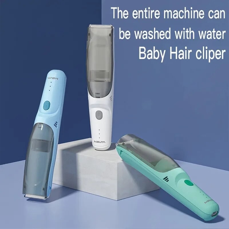Hair-absorbing Hair Clipper Baby Electric Razor Baby Hair Clipper ...