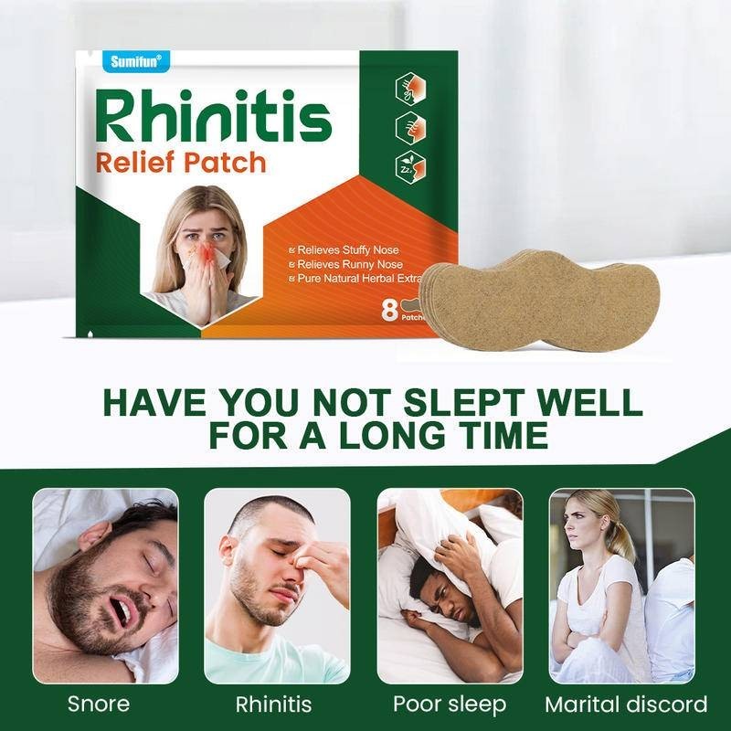 8pcs/bag Nasal Strips Right Way Stop Snoring Anti Snoring Strips ...