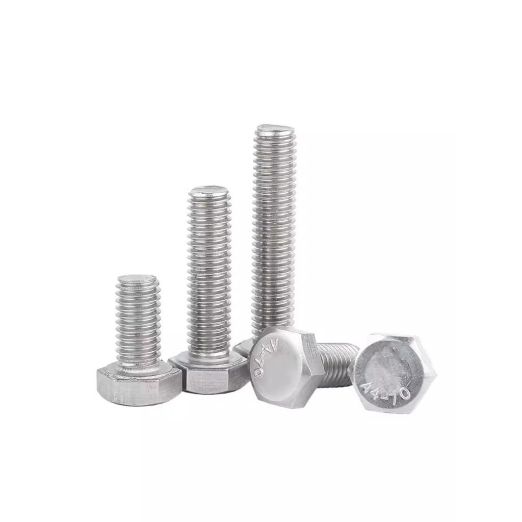 M6/m8 SUS316 Stainless Steel External Hex Bolt Full Thread Bolt Extension Screw | Shopee Philippines