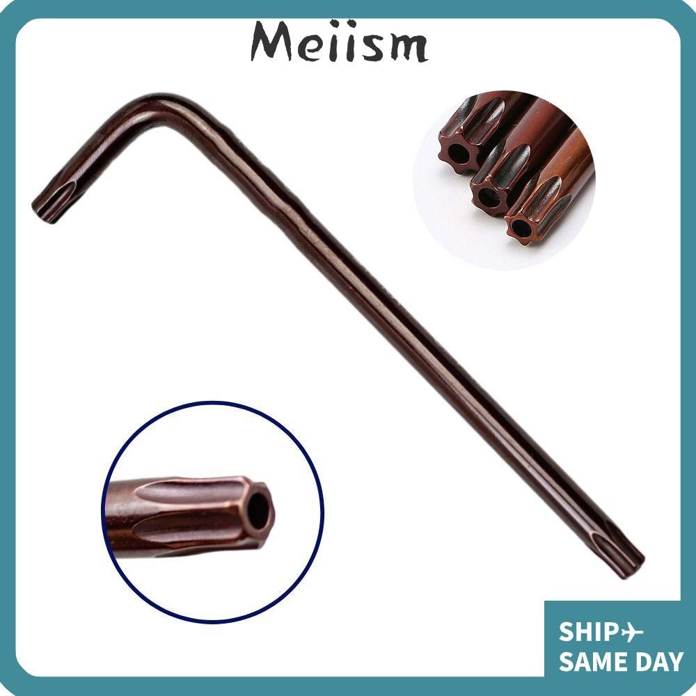 MEIISM Torx Wrench, L-shaped with Center Hole Allen Wrench, Repair Tool ...
