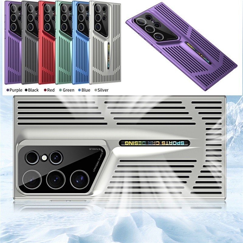 Blade Super Thin Heat Dissipation Case Cover Samsung Galaxy S24 S23 S22 ...